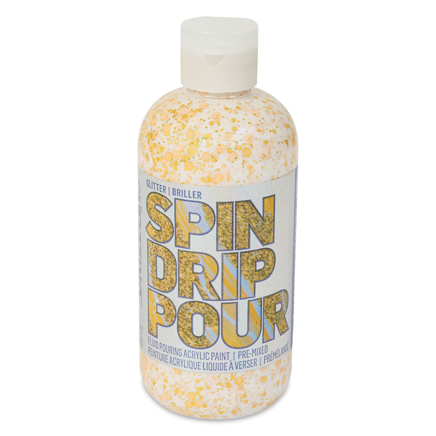 FolkArt Drizzle Acrylic Pouring Paint - Gypsy Gold Glitter, 9 oz | Michaels