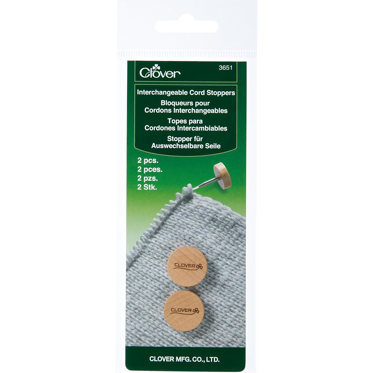 Clover Interchangeable Cord Stoppers 2/Pkg | Michaels