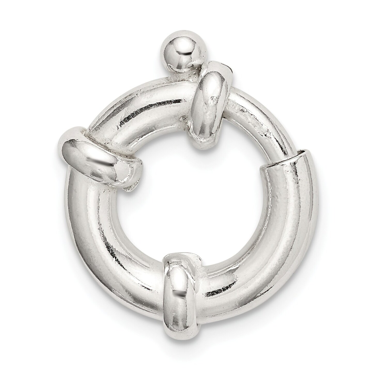 Sterling Silver Spring Ring Clasp (12.10mm to 16.10mm) | Michaels