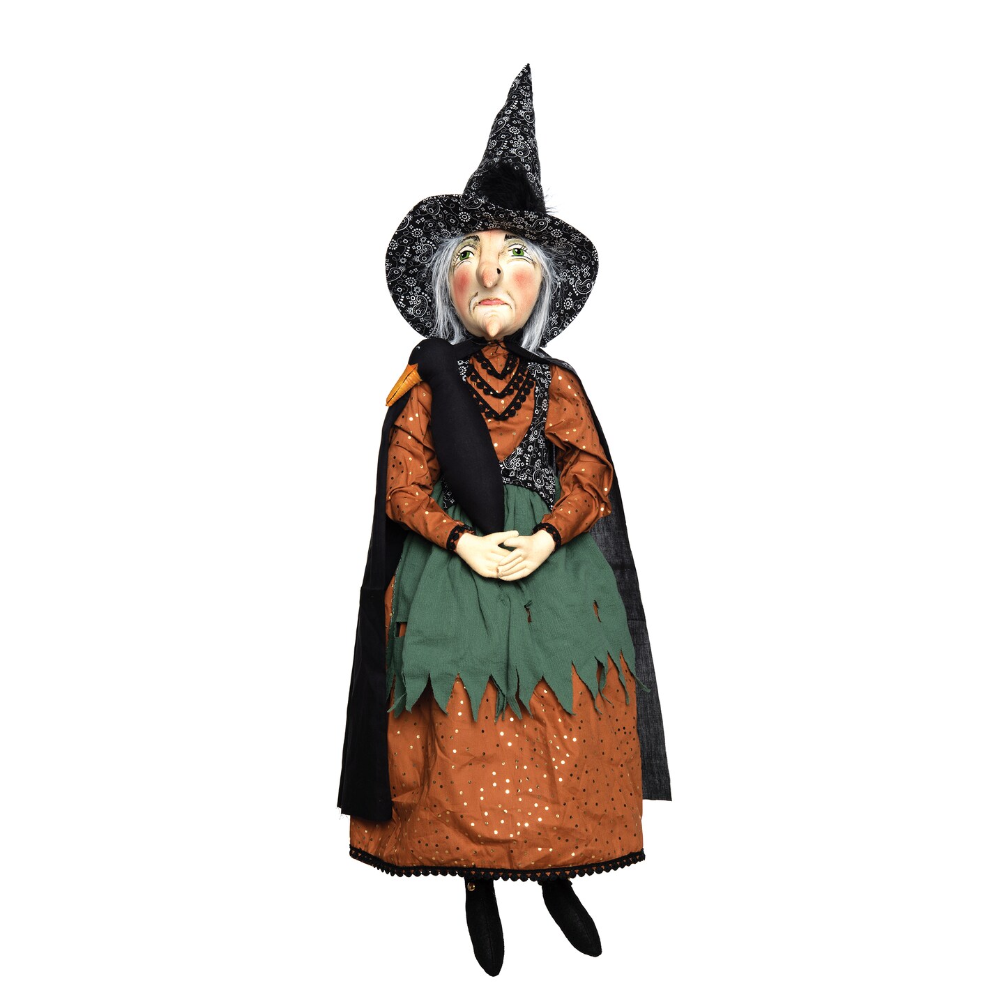 Prue Sorceress Witch Joe Spencer Gathered Traditions Soft Art Doll Fall ...