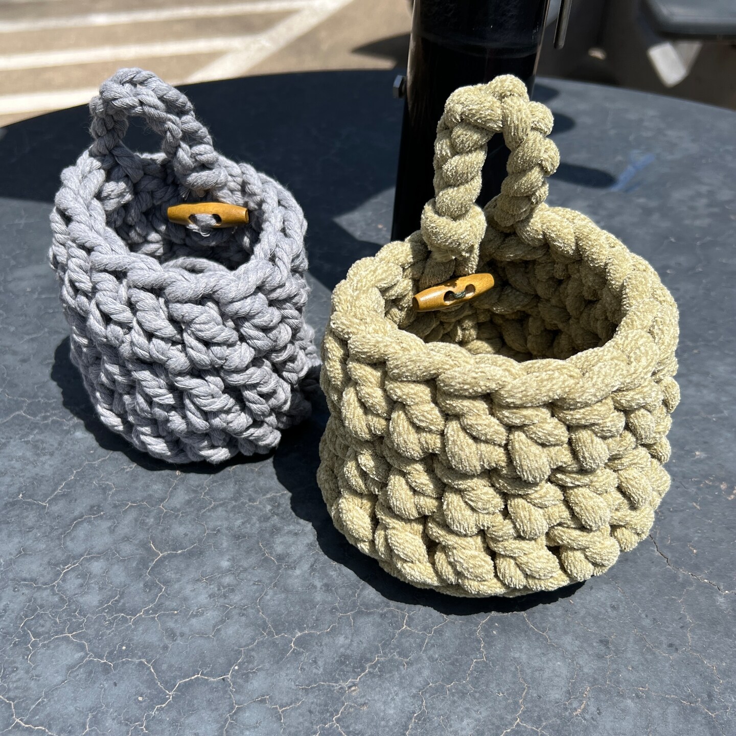Easy Crochet Trash Bin for you Car | Classes | Michaels
