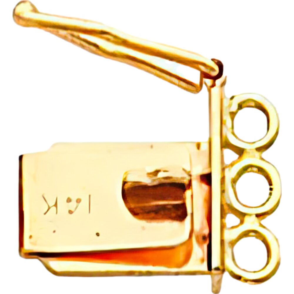 14K Gold Box Clasp Replacement Tongue 9.6mm | Michaels