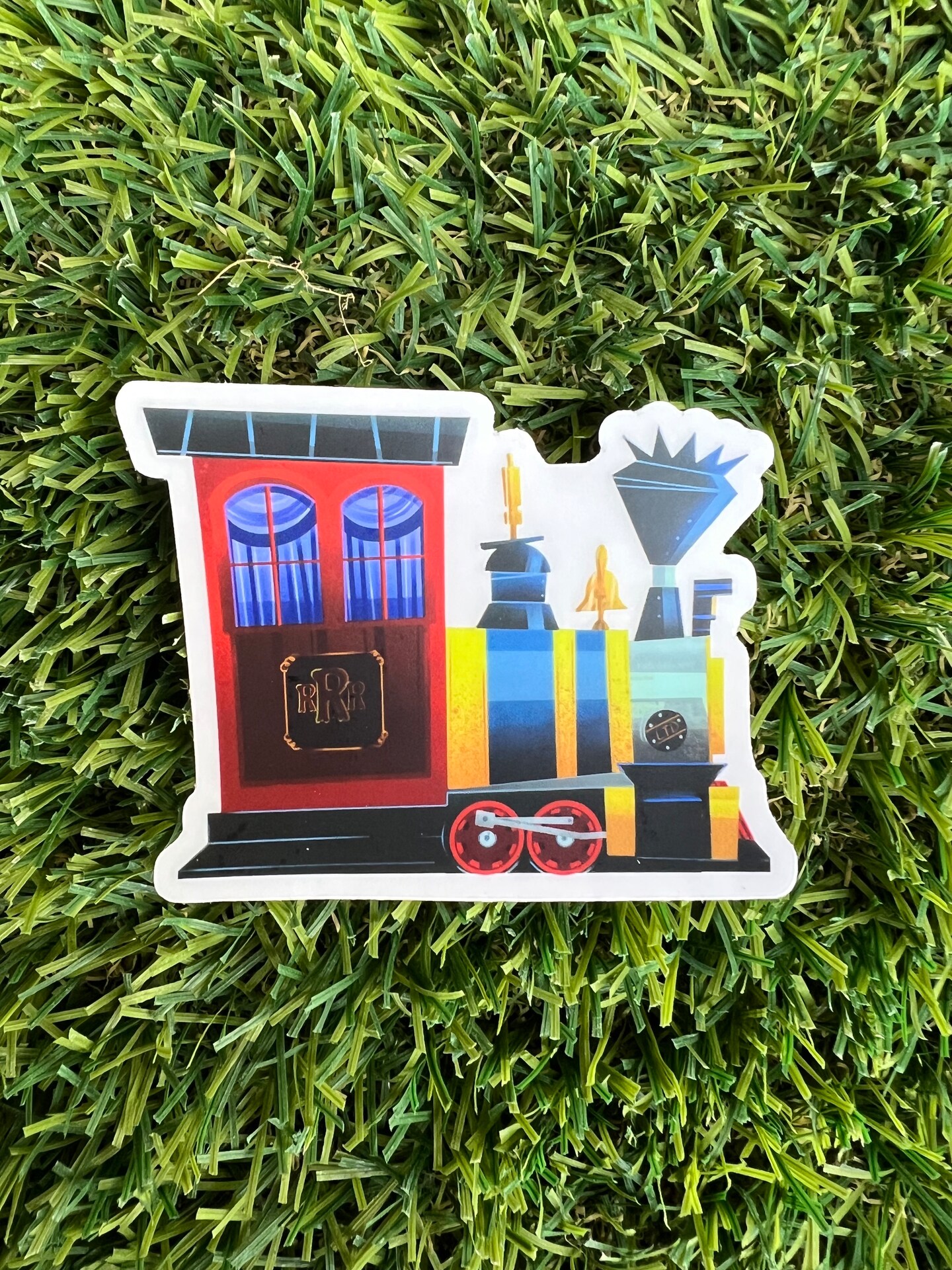 Mickey and Minnie Runamuck Railroad Locomotive | Steam Train Clear ...