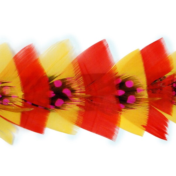 2" Feather Trim Band Pack of 36" | Michaels