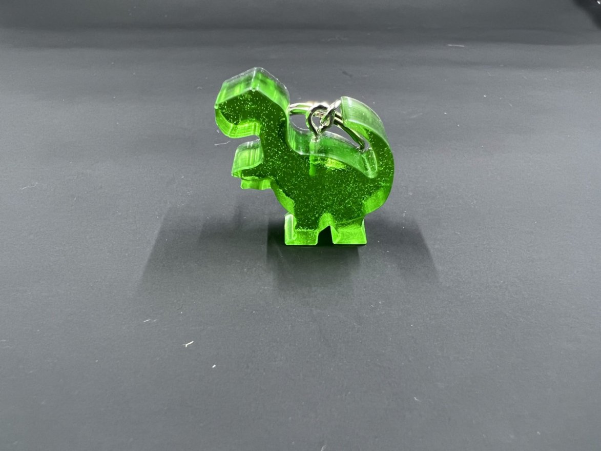 Green Dinosaur Keychains | MakerPlace by Michaels