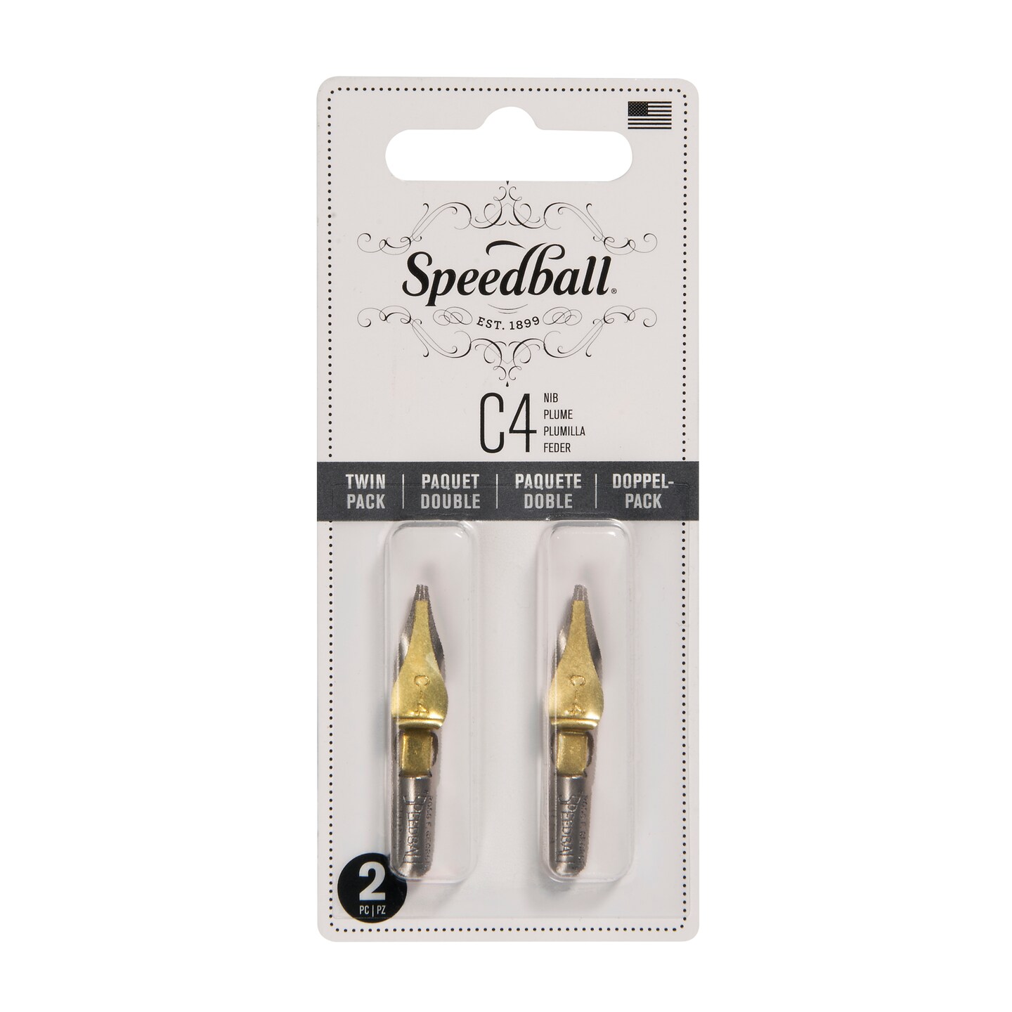 Speedball Hunt Artist Nibs, 2/Pack, C-4 | Michaels