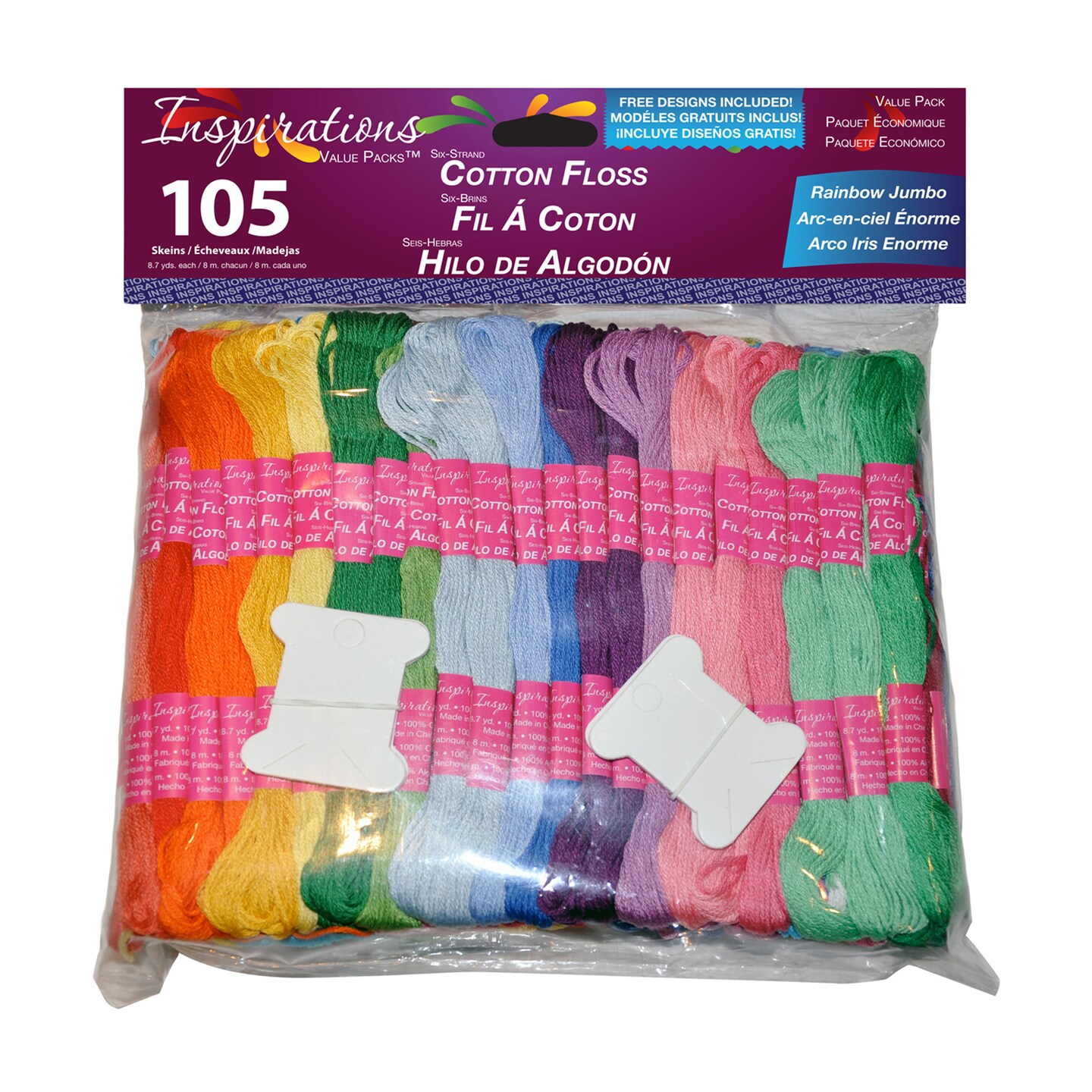 Rainbow Delight Cotton Floss Pack | Michaels