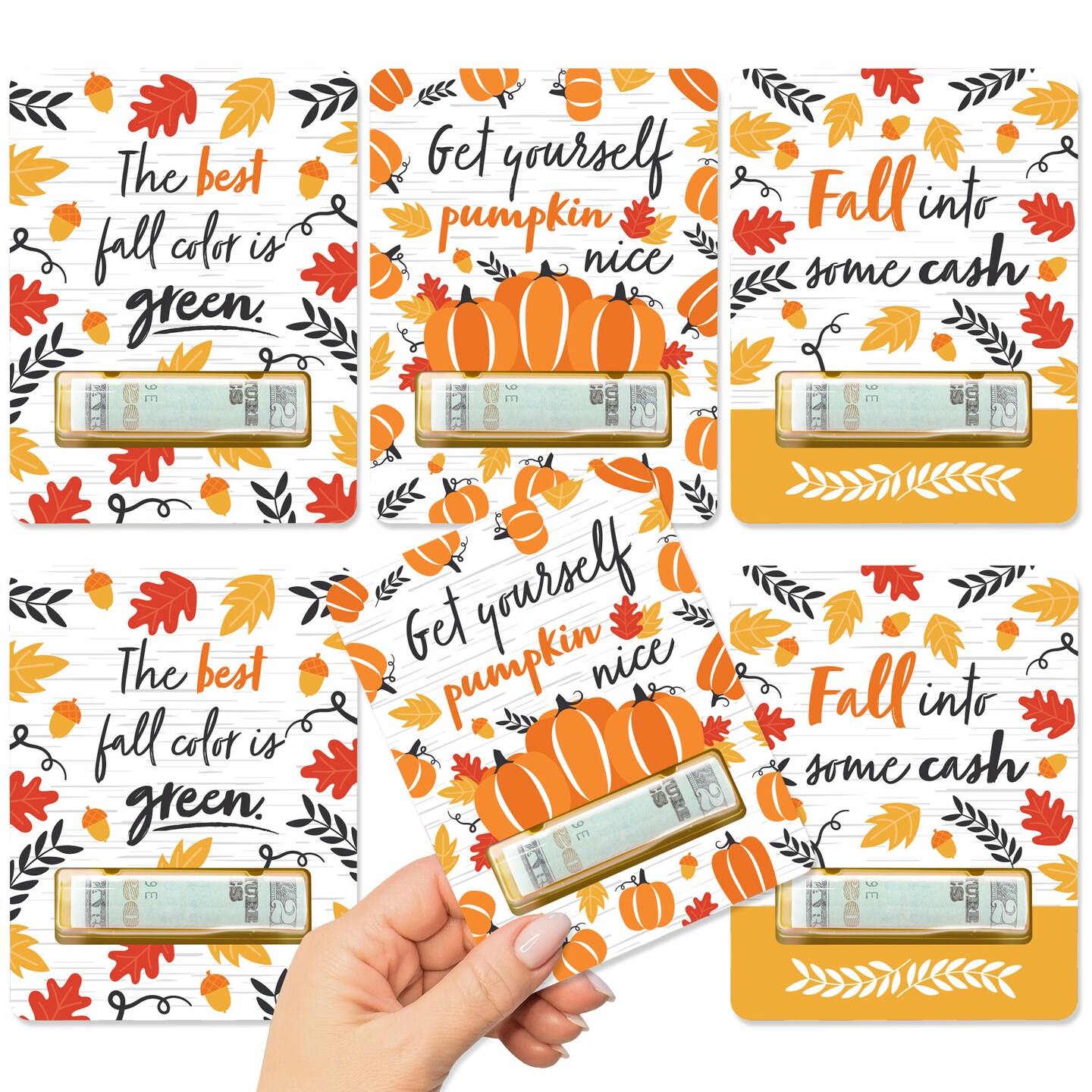 Big Dot of Happiness Fall Pumpkin - DIY Assorted Halloween or ...