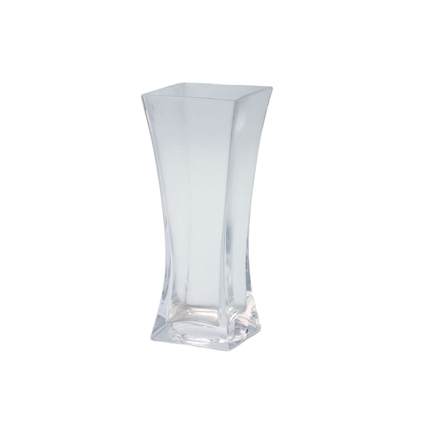 CC Home Furnishings Tapered Hand blown Glass Vase - 8" - Clear | Michaels