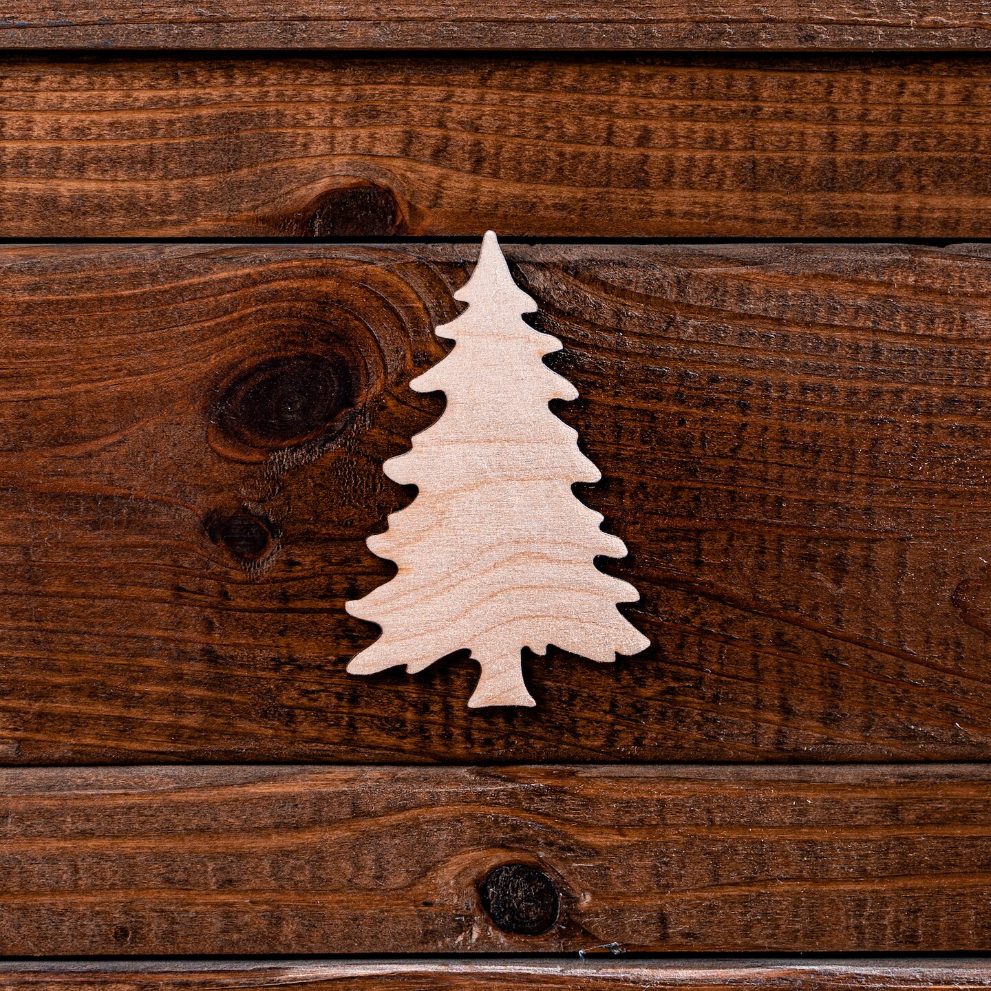 5 in. Laser Cut Wooden Fir Tree | Michaels