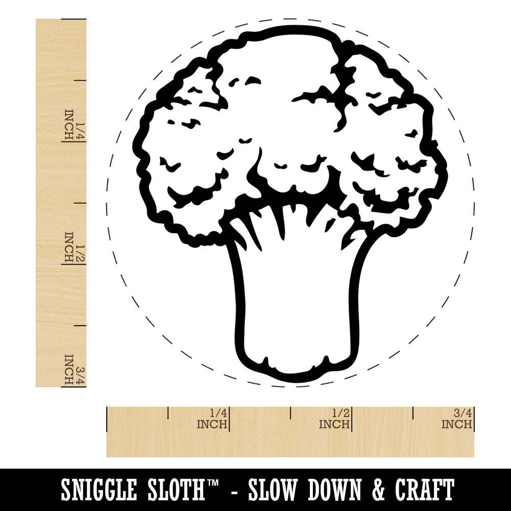 Vegetable Broccoli Rubber Stamp for Stamping Crafting Planners | Michaels