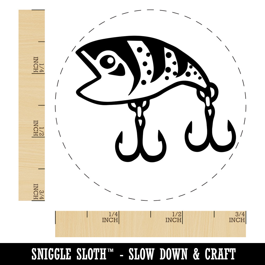 Plug Crankbait Fishing Lure Bait Hooks Rubber Stamp for Stamping ...