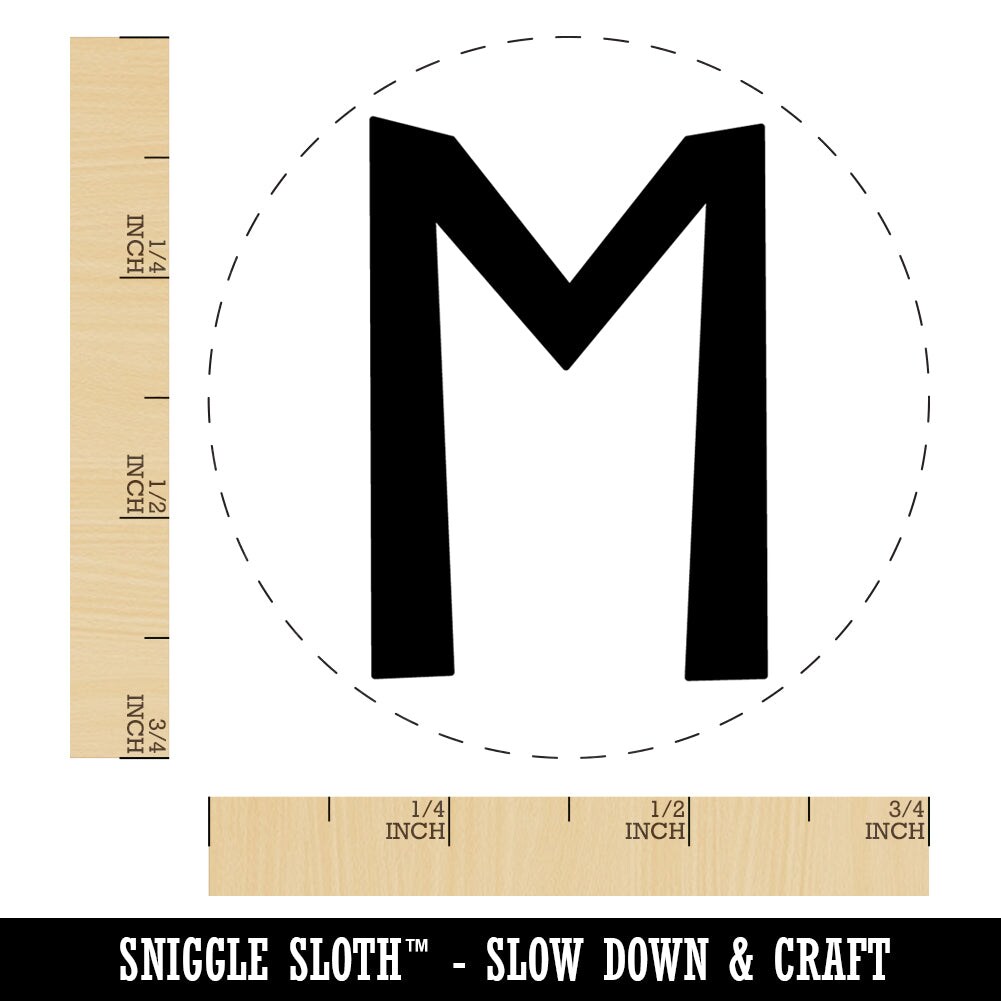 Norse Viking Dwarven Rune Letter E Rubber Stamp for Stamping Crafting ...