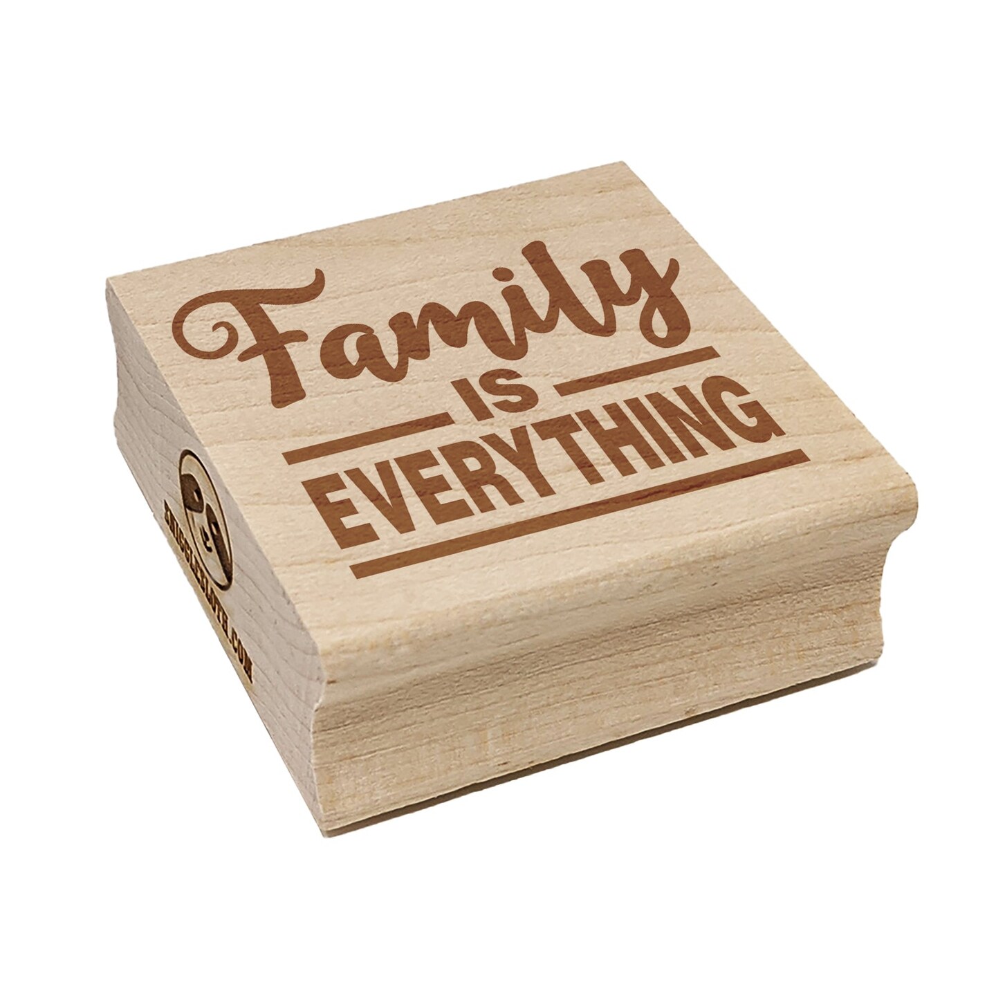 Family is Everything Square Rubber Stamp for Stamping Crafting | Michaels