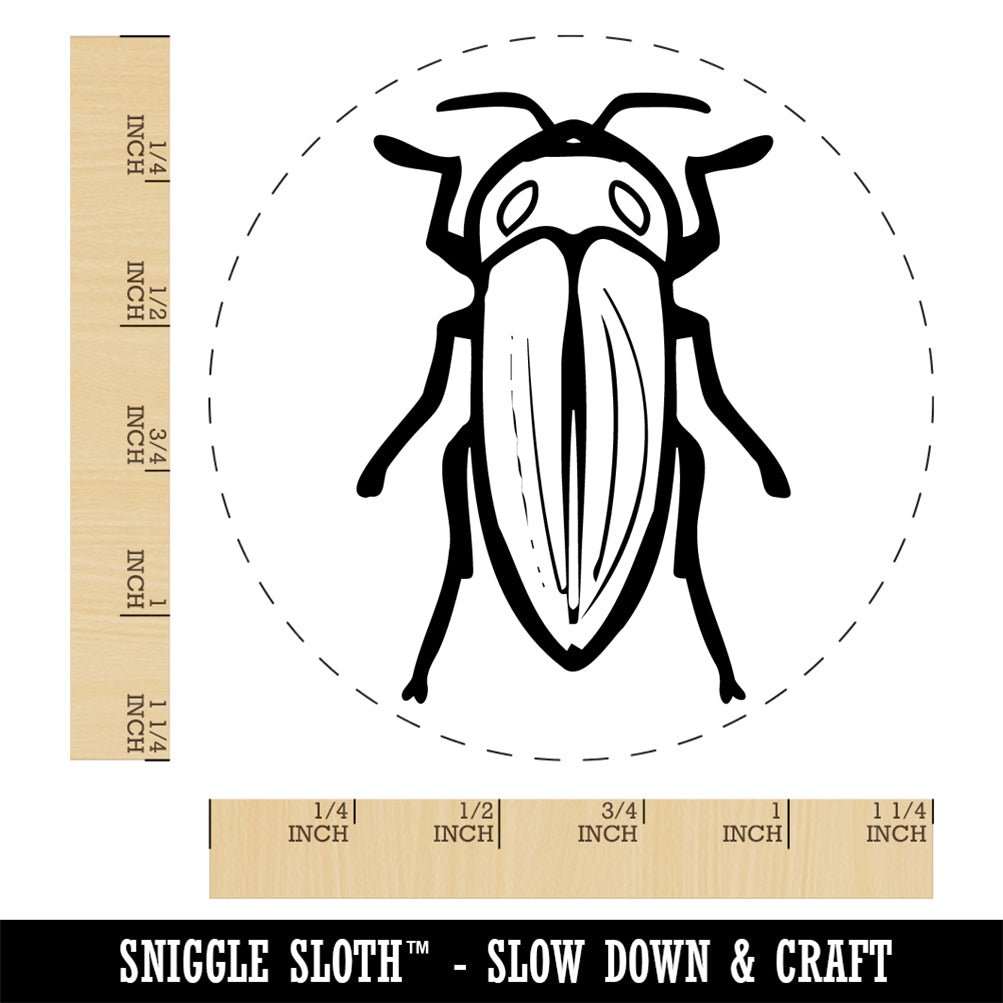 Jewel Beetle Insect Bug Rubber Stamp for Stamping Crafting Planners ...