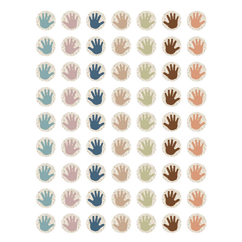 Everyone is Welcome Helping Hands Mini Stickers, Pack of 378 | Michaels