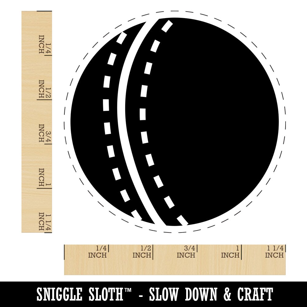 Cricket Sport Ball Rubber Stamp for Stamping Crafting Planners | Michaels