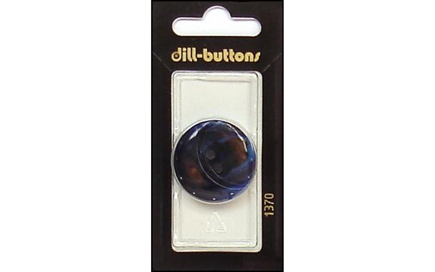 Dill Buttons 28mm 1pc 2 Hole Navy | Michaels