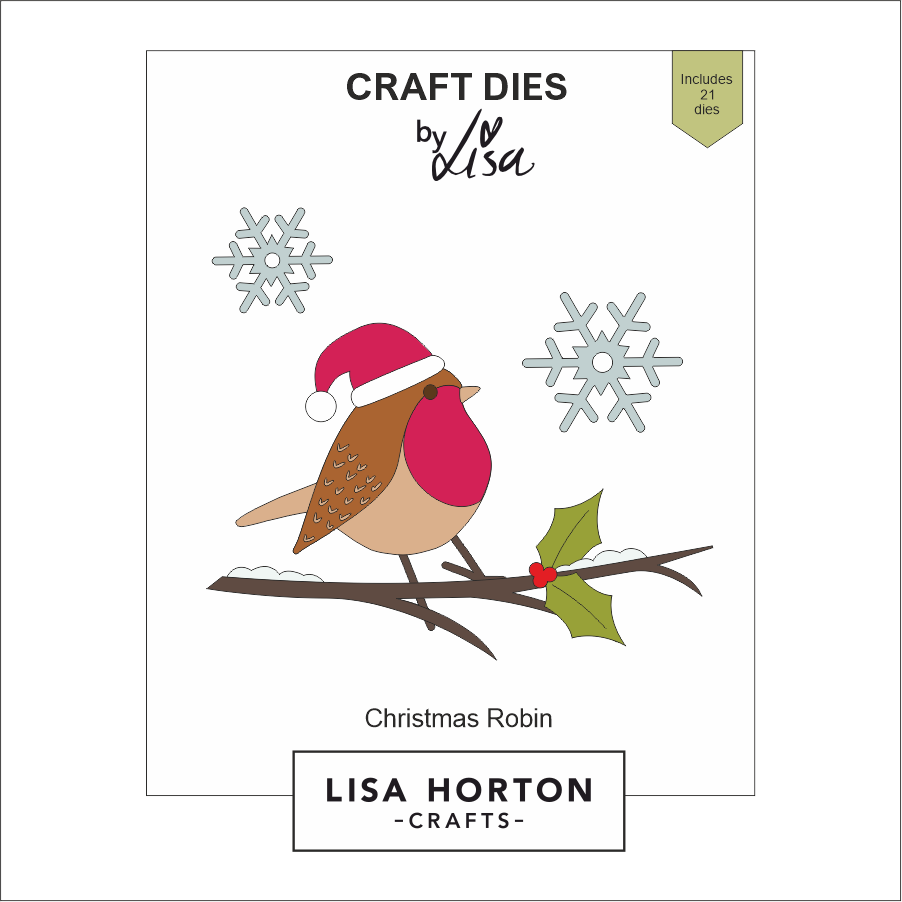 Lisa Horton --That Craft Place Lisa Horton Crafts Christmas Robin Die ...