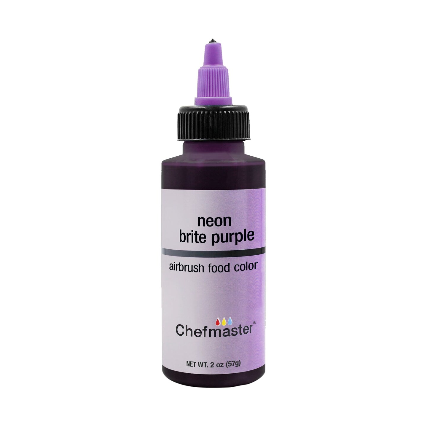 Neon Brite Purple, Airbrush Cake Food Coloring, 2 oz. | Cake Decorating ...