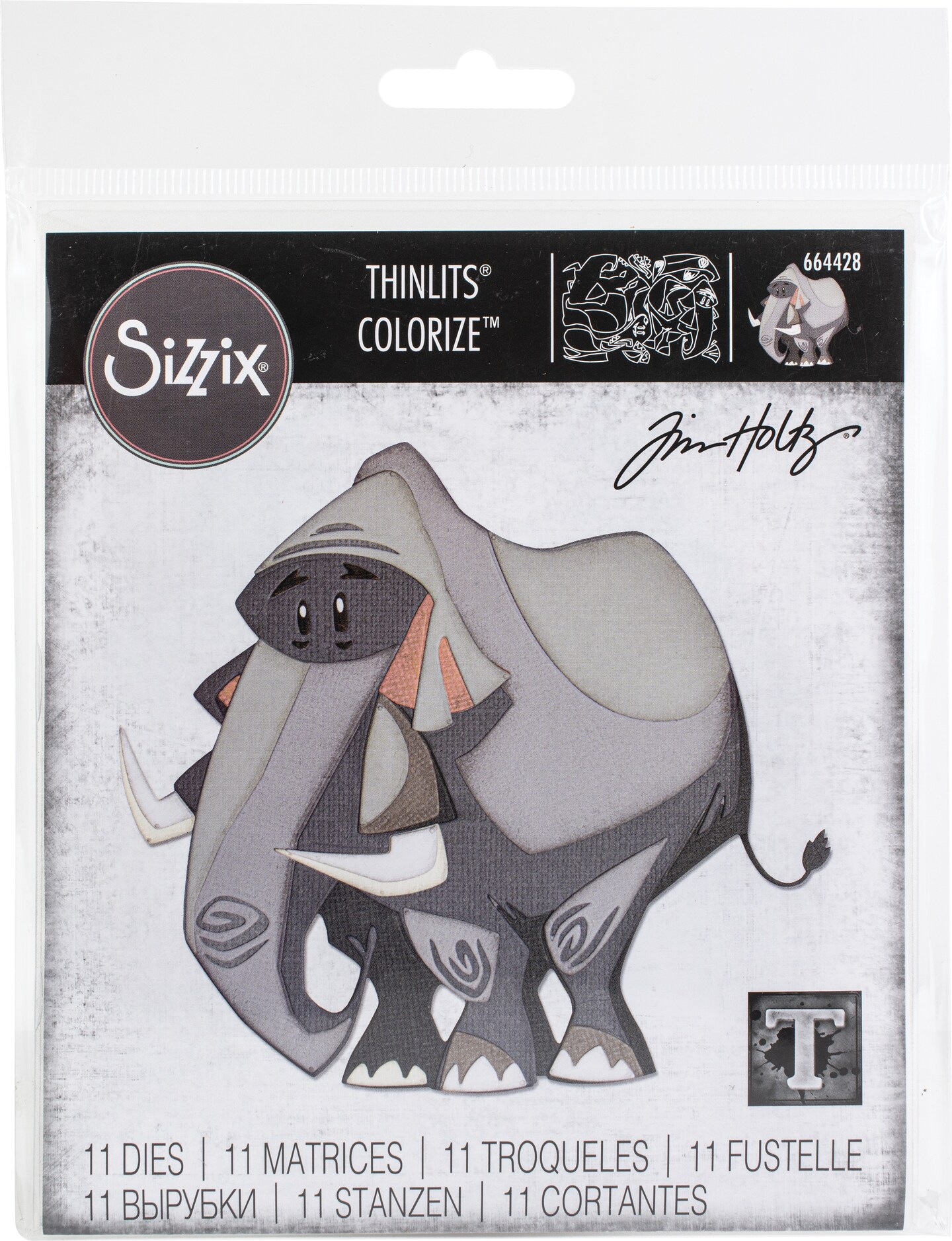 Sizzix Thinlits Dies By Tim Holtz-Clarence, Colorize | Michaels