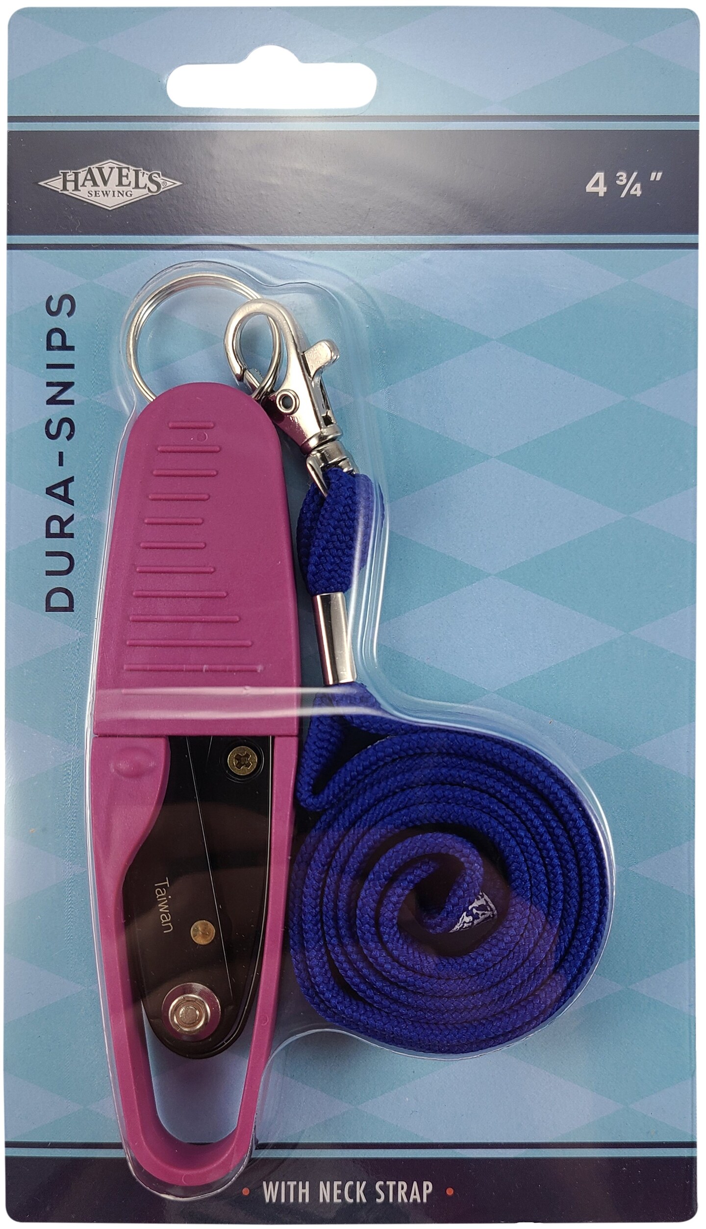 Havel's Dura Snips Squeeze-Style Thread Snips 4.75"-W/Neck Strap | Michaels