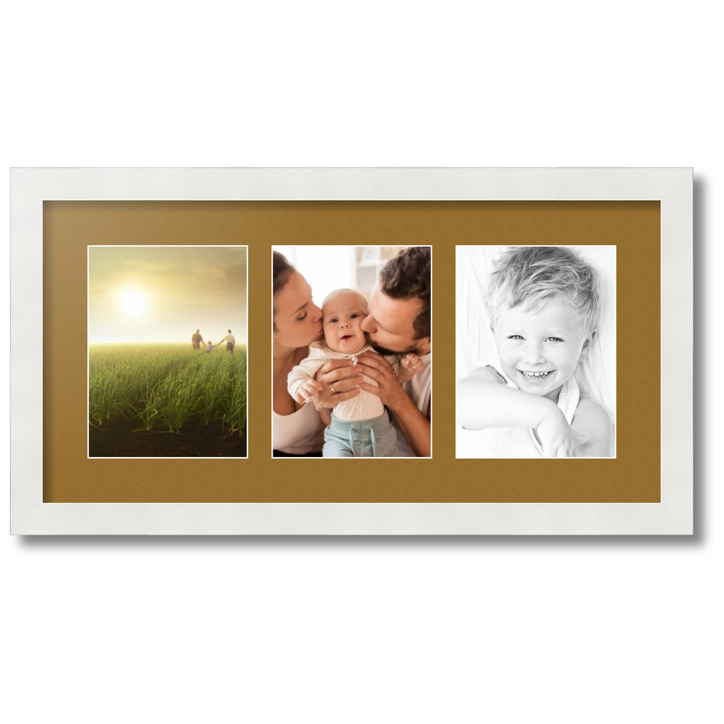 ArtToFrames Collage Photo Picture Frame with 3 - 6x8 inch Openings ...
