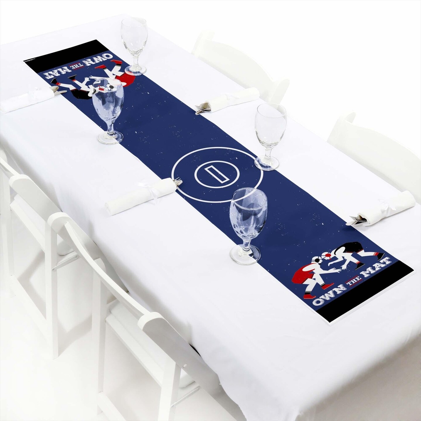 Big Dot of Happiness Own the Mat - Wrestling - Petite Birthday Party or ...