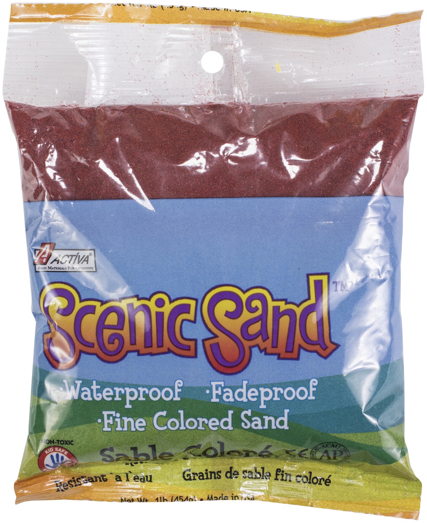 Activa Scenic Sand 1lb-Bright Red | Michaels