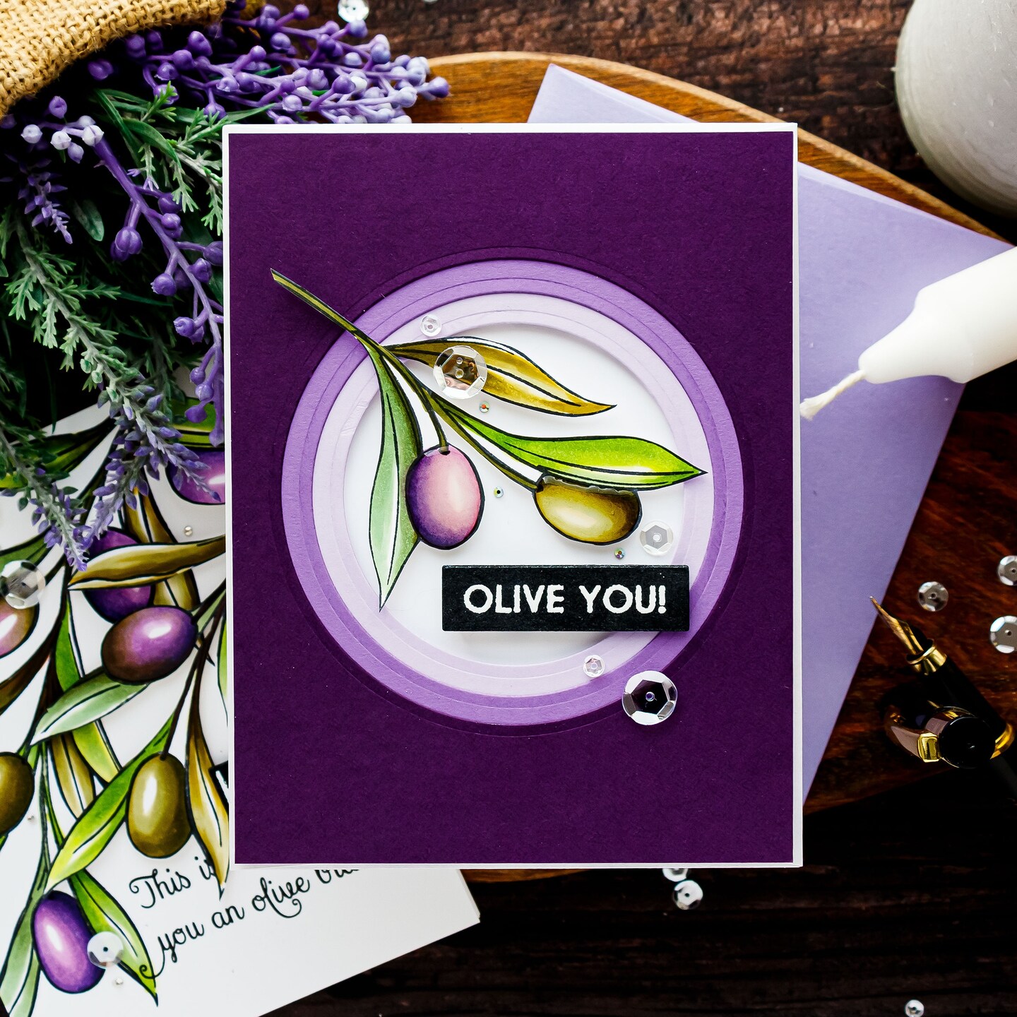 Colorado Craft Company Metal Die Set-Olive Branch-Big & Bold | Michaels