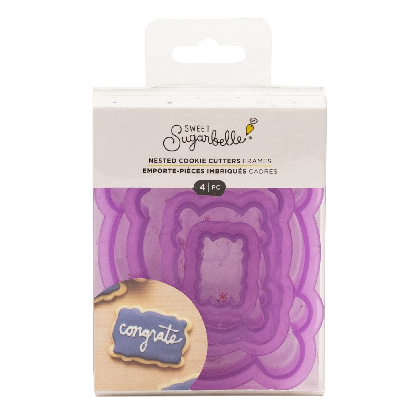 Sweet Sugarbelle Nested Cookie Cutters 4/Pkg-Plaque Frame | Michaels