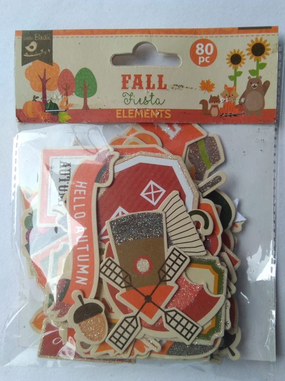 Little Birdie Seasonal Ephemera 80/Pkg-Fall | Michaels