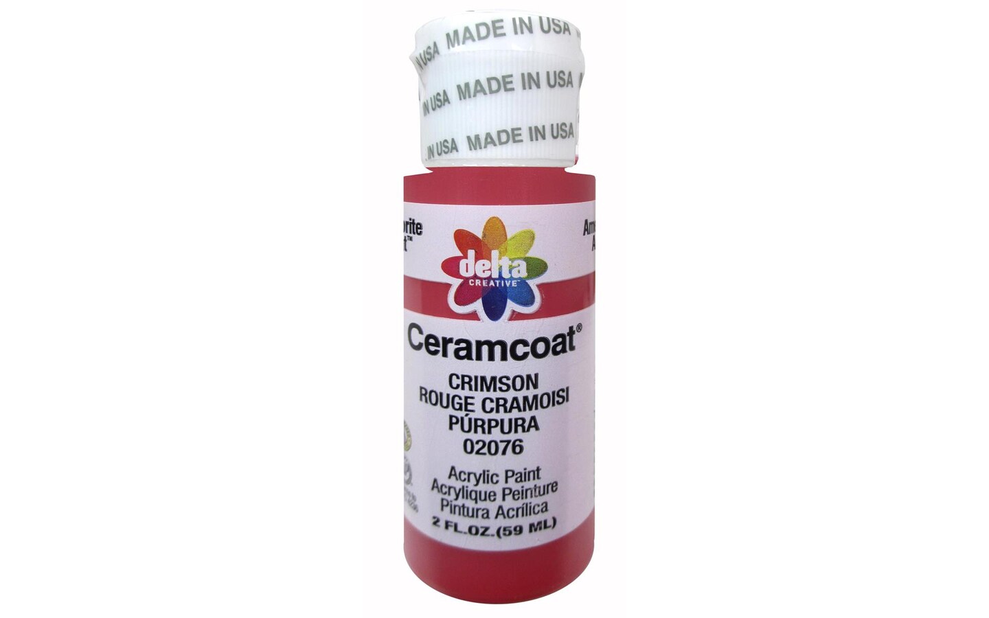 Delta Ceramcoat Acrylic 2oz Crimson | Michaels