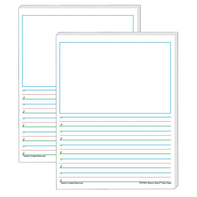 Smart Start 1-2 Story Paper: 100 Sheets Per Pack, 2 Packs | Michaels