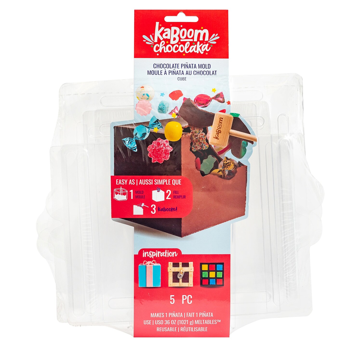 Kaboom Chocolaka Pinata Mold-Cube | Michaels