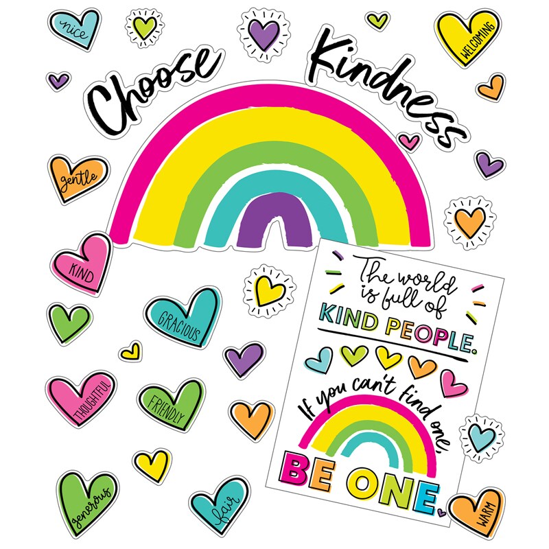 Kind Vibes Choose Kindness Bulletin Board Set | Michaels