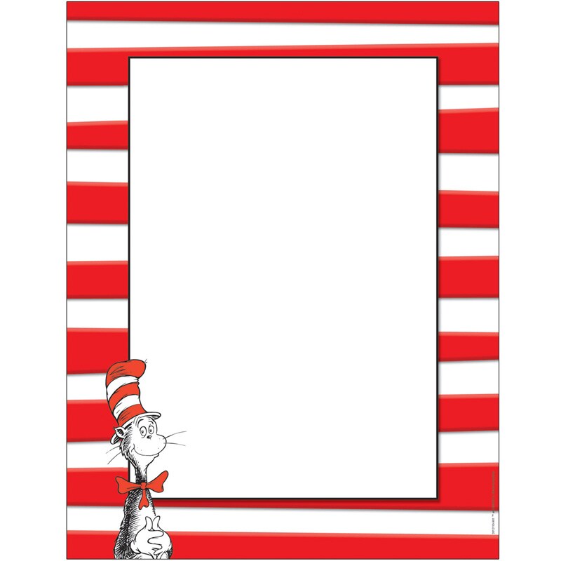 Dr. Seuss™ The Cat In The Hat™ Computer Paper, 50 Sheets | Michaels