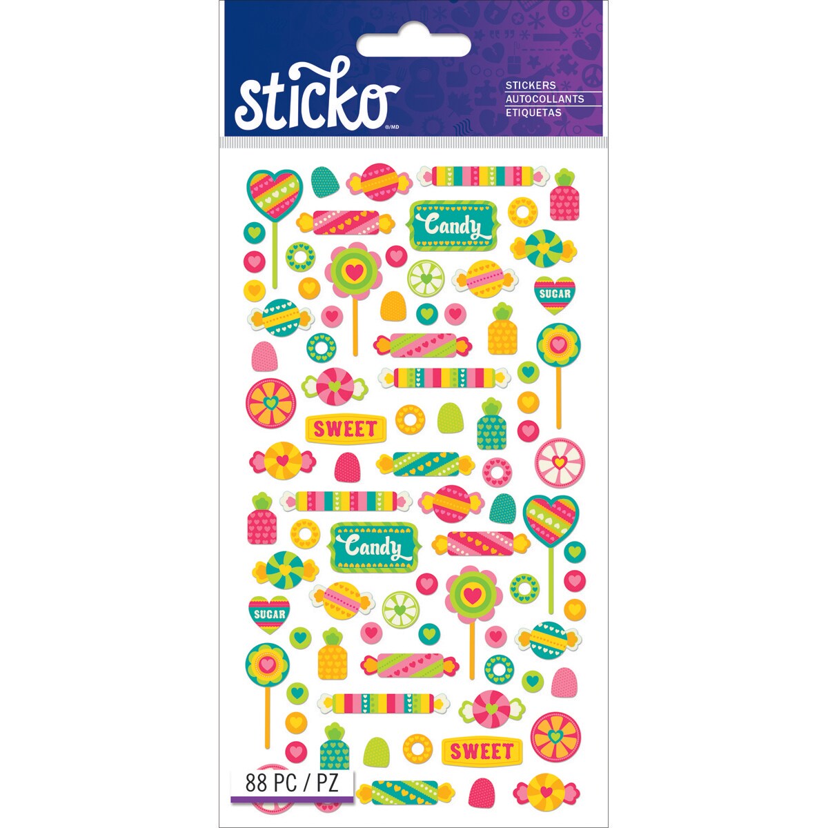 Sticko Stickers-Tiny Candy | Michaels