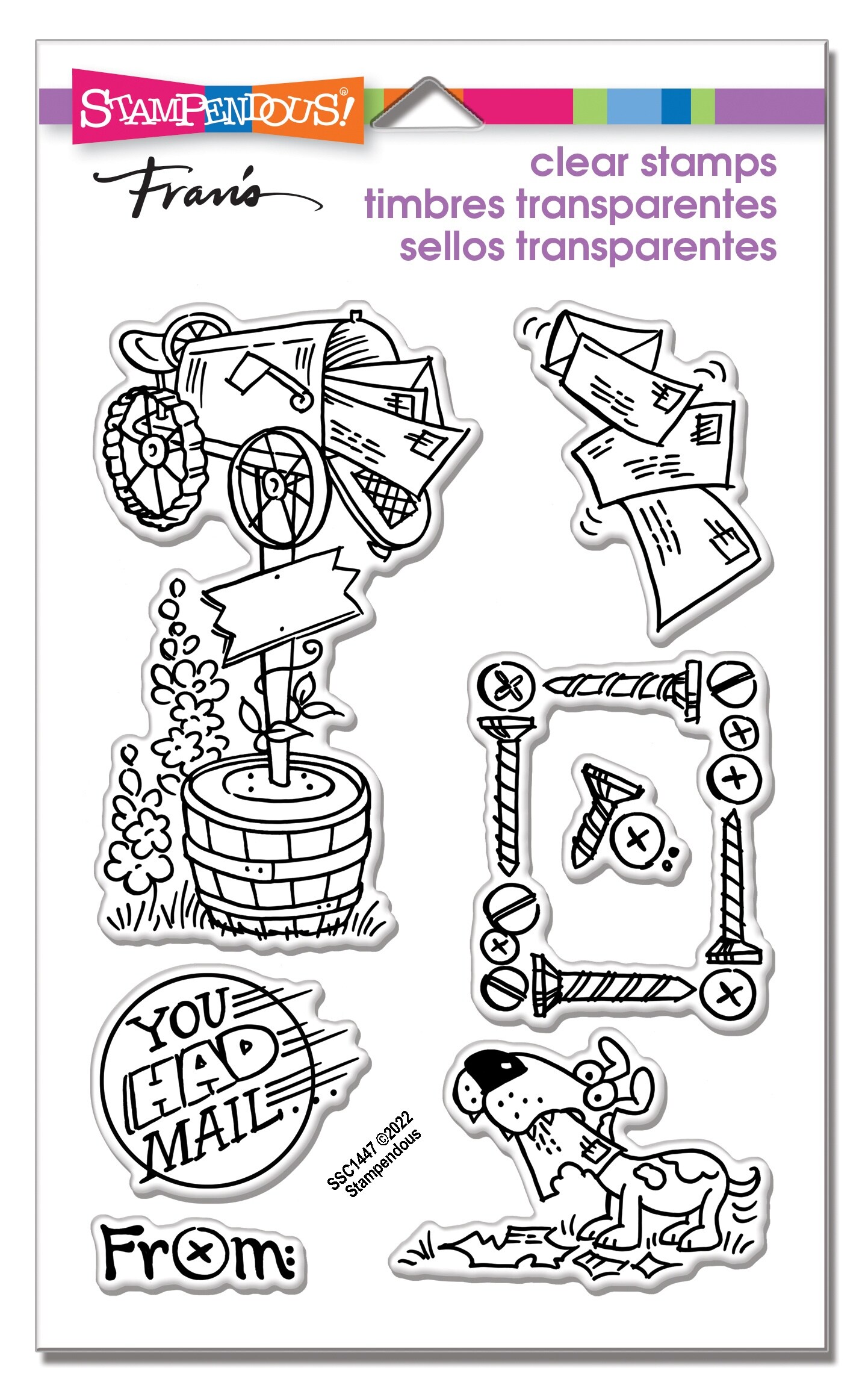Stampendous Perfectly Clear Stamps-Mailbox Guys | Michaels