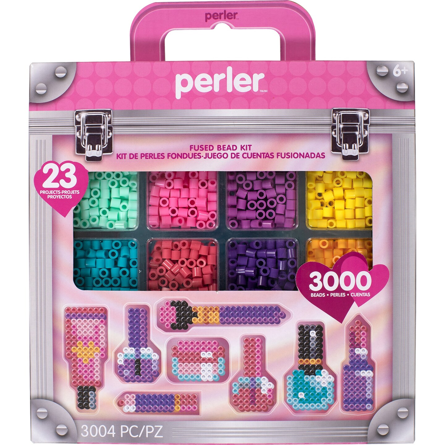 Perler Fused Bead Box Kit-Makeup | Michaels