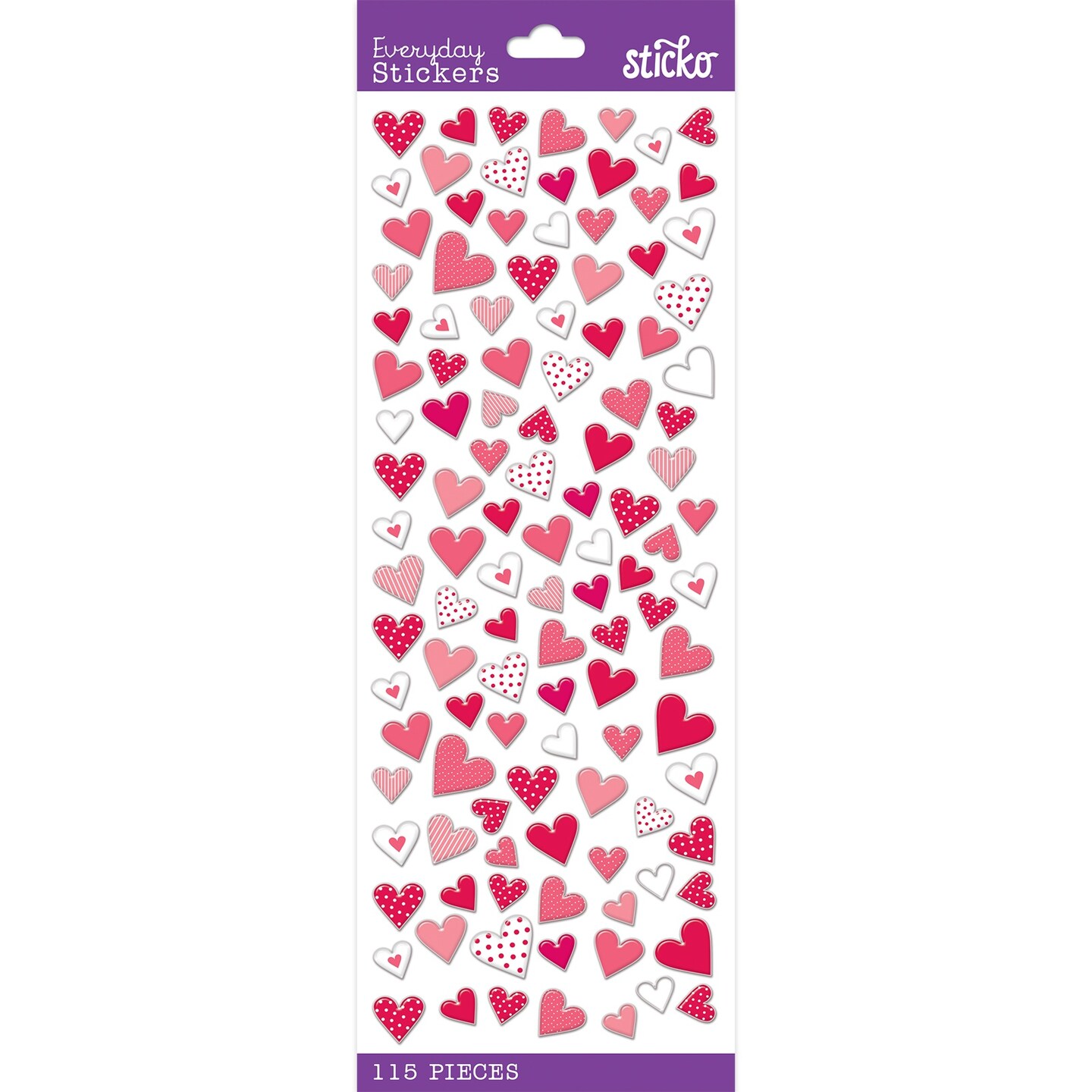 Sticko Themed Stickers-Hearts | Michaels