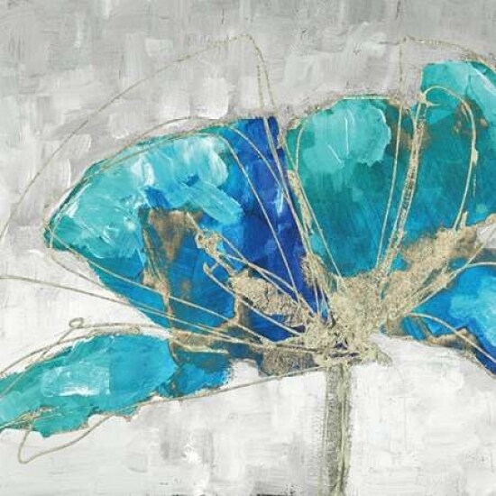 Blue Poppy III Poster Print by Wendy Kroeker | Michaels