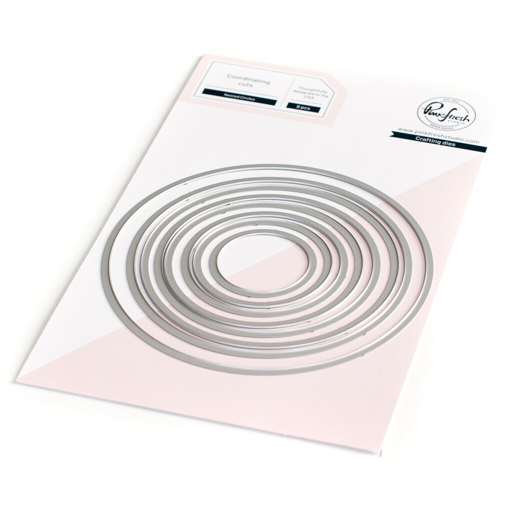Pinkfresh Studio Die Set-Nested Circles | Michaels
