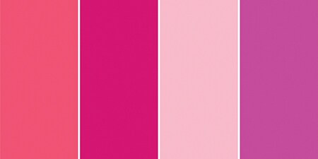 American Crafts Color Pour Pre-Mixed Paint Kit 4/Pkg-Berry Rush | Michaels