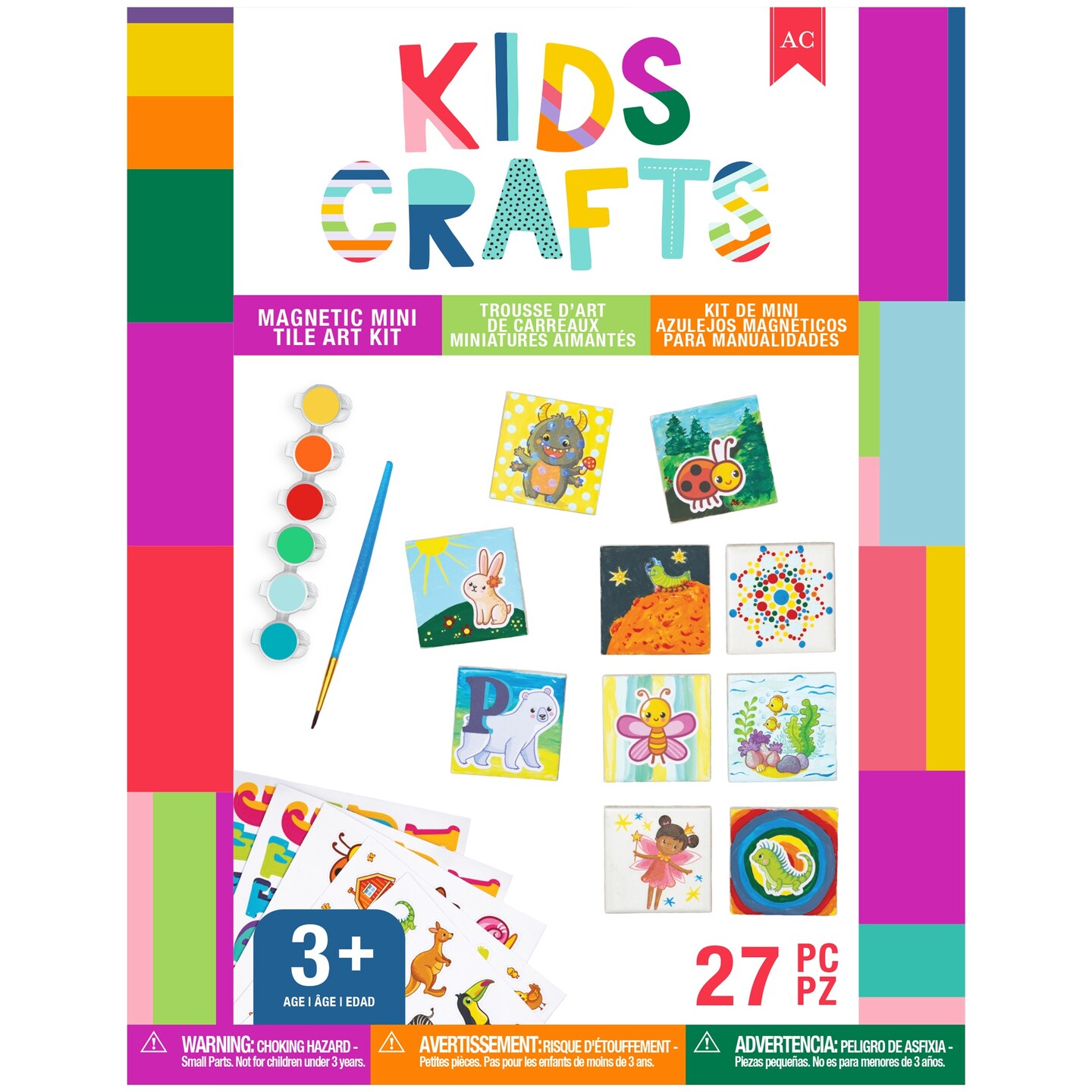 American Crafts Kids Magnetic Mini Tile Art Kit | Michaels
