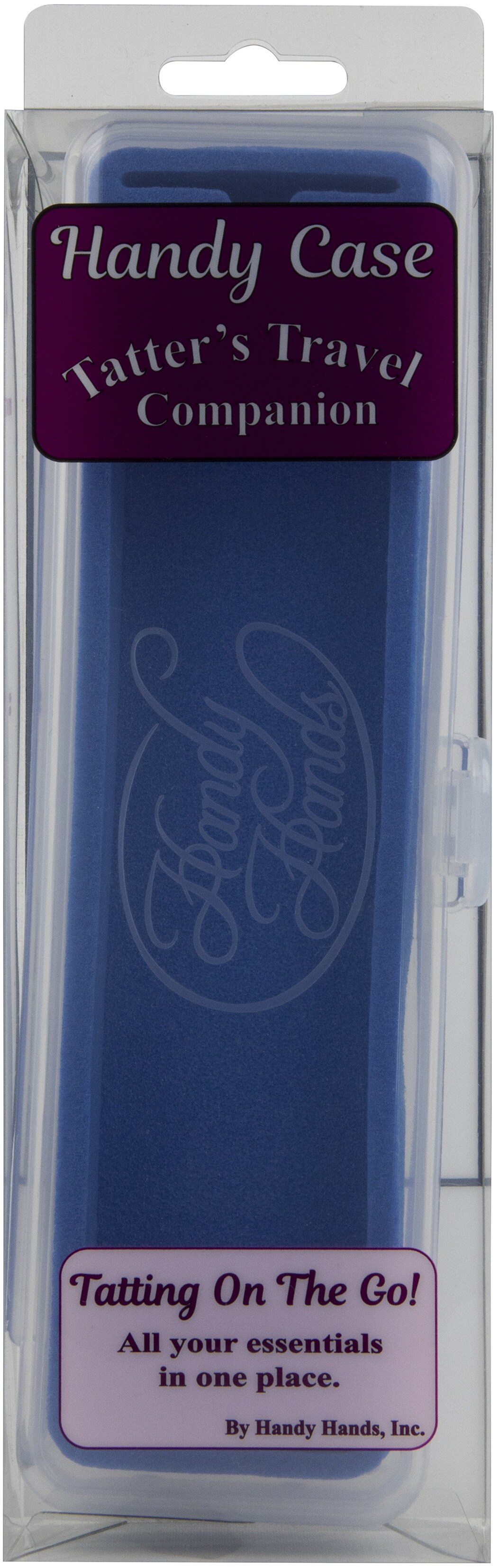 Handy Hands Handy Case For Tatting Needles-Clear/Blue | Michaels