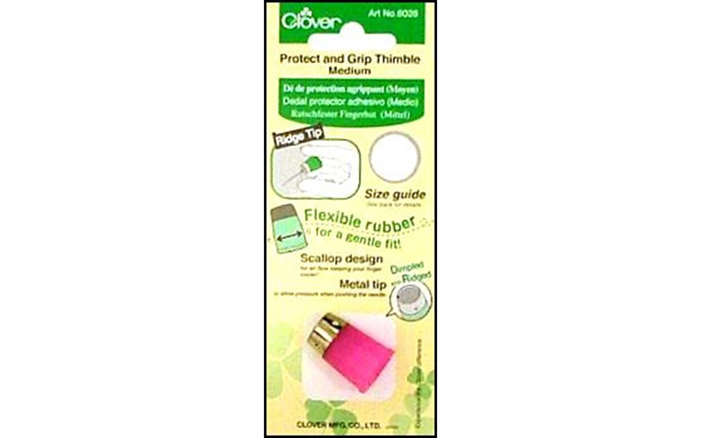 Clover Protect & Grip Thimble Medium | Michaels