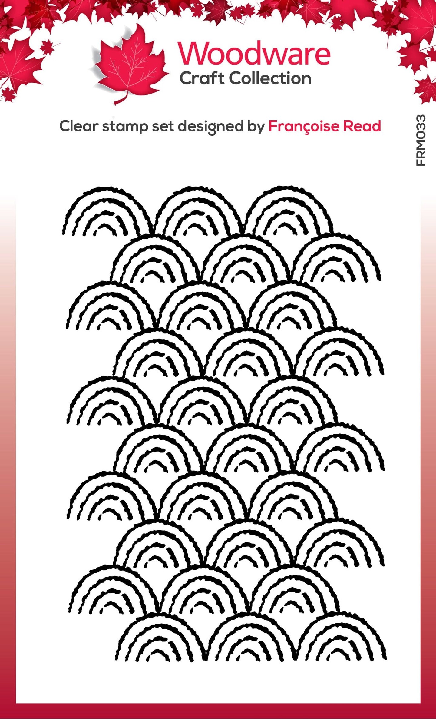 Woodware Craft Collection Woodware Clear Singles Arches 3.8 in x 2.6 in ...