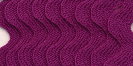 Wrights Medium Rickrack .5"X2.5yd, Color: Purple, Count: 1 | Michaels