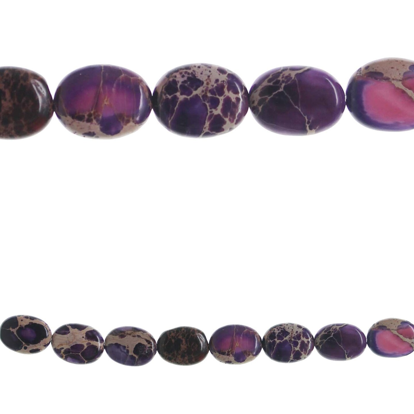 Purple Dyed Imperial Jasper 12x16mm Beads Stone | Michaels